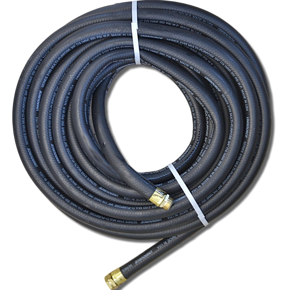 3/4" I.D. X (50'-100') Heavy-Duty Water Supply Hose | Drain Invader